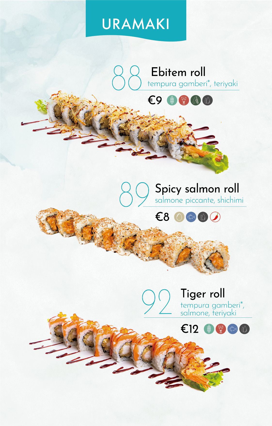 Mon Sushi | Menu Pranzo | Ordina.io