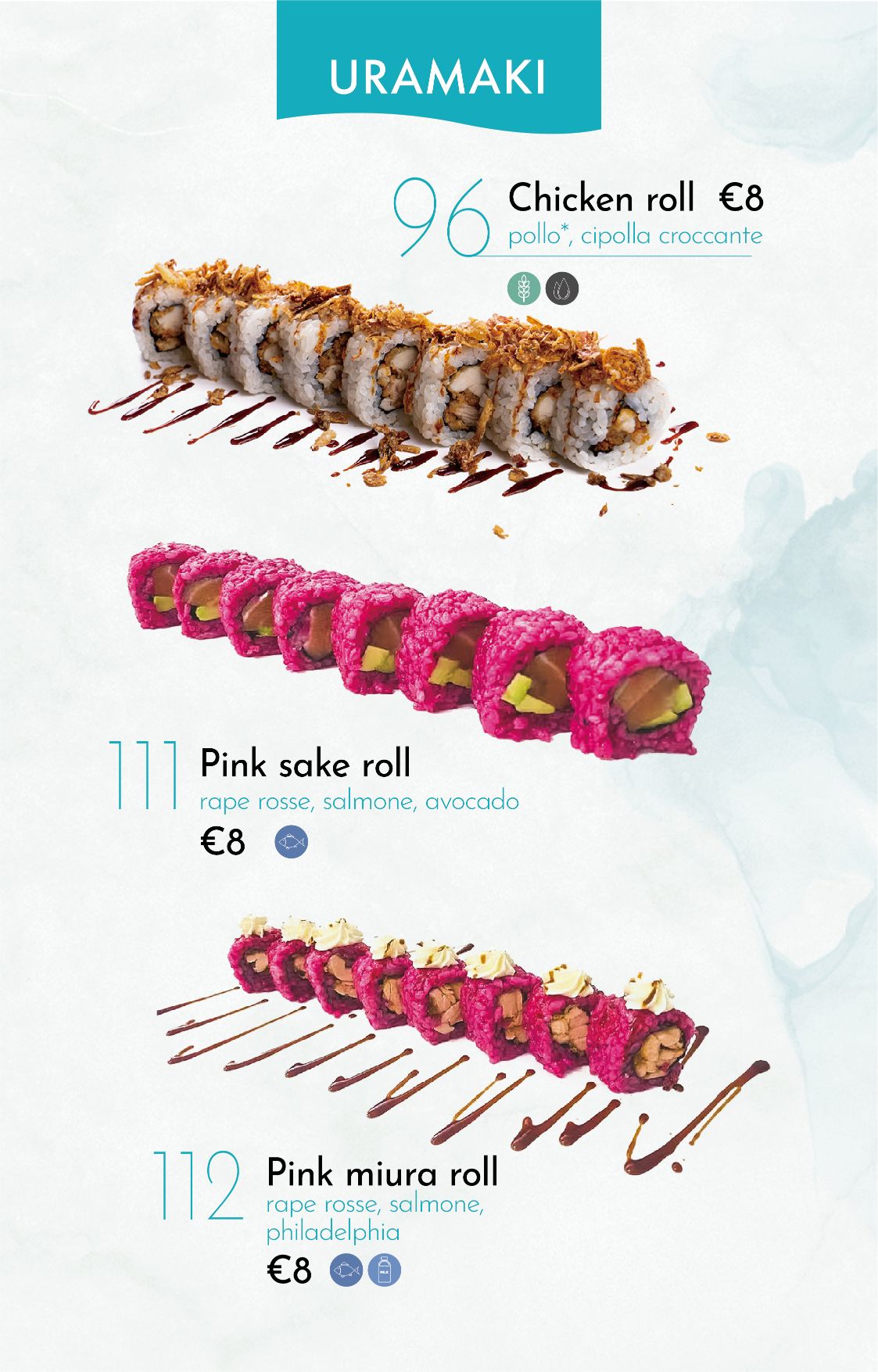 Mon Sushi | Menu Pranzo | Ordina.io