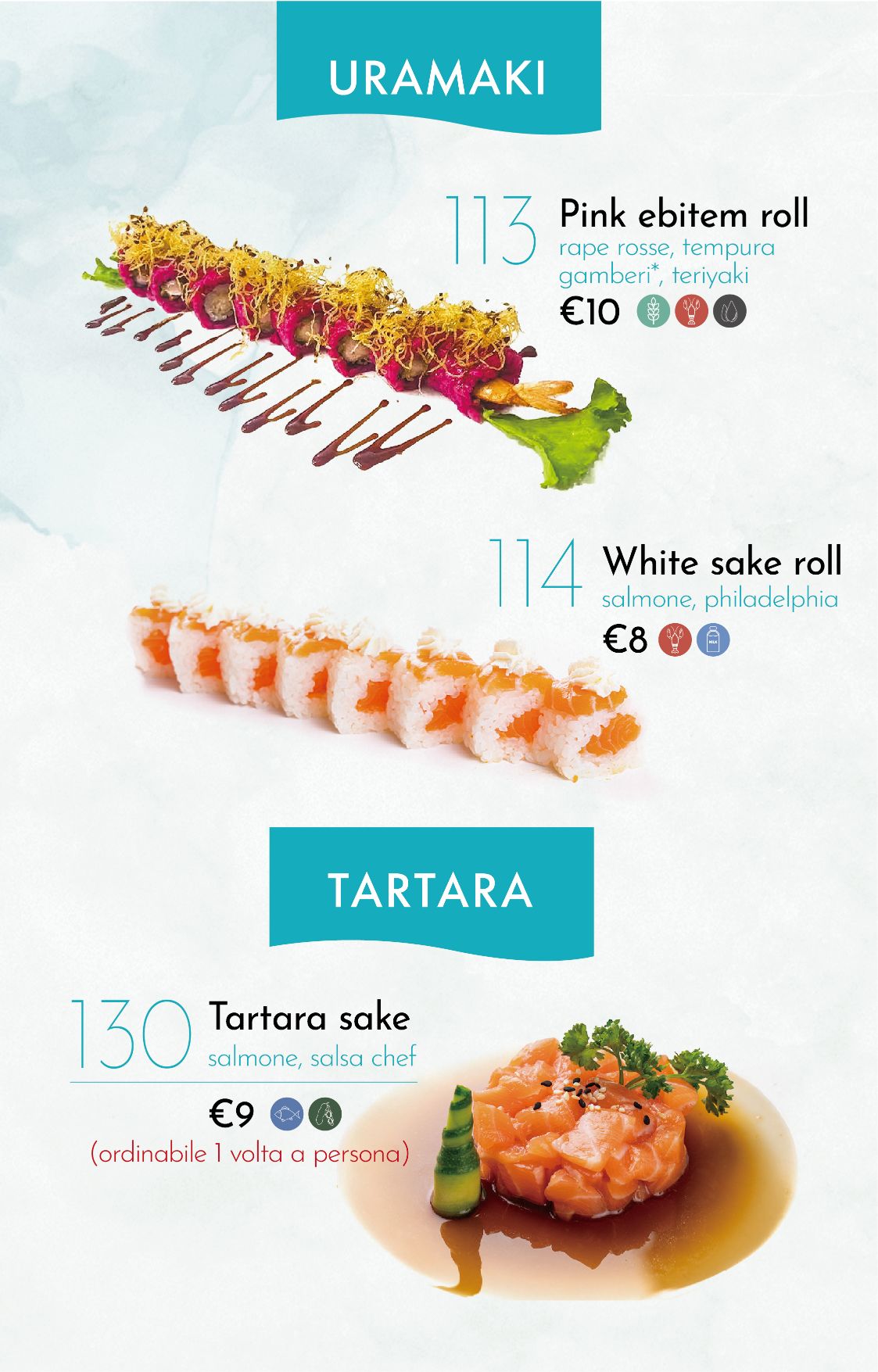 Mon Sushi | Menu Pranzo | Ordina.io