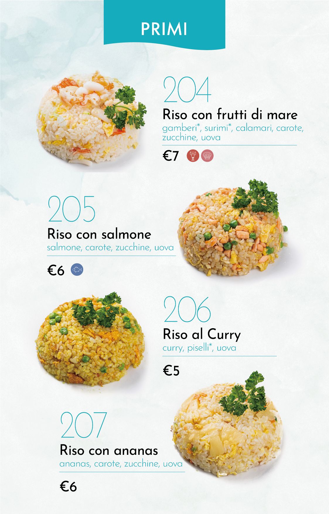 Mon Sushi | Menu Pranzo | Ordina.io